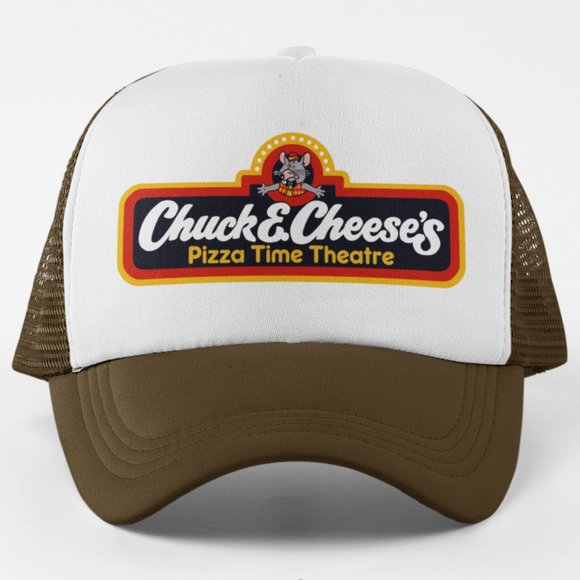 Accessories | New Chuck E Cheeses 198s Logo Foam Trucker Mesh Snapback ...
